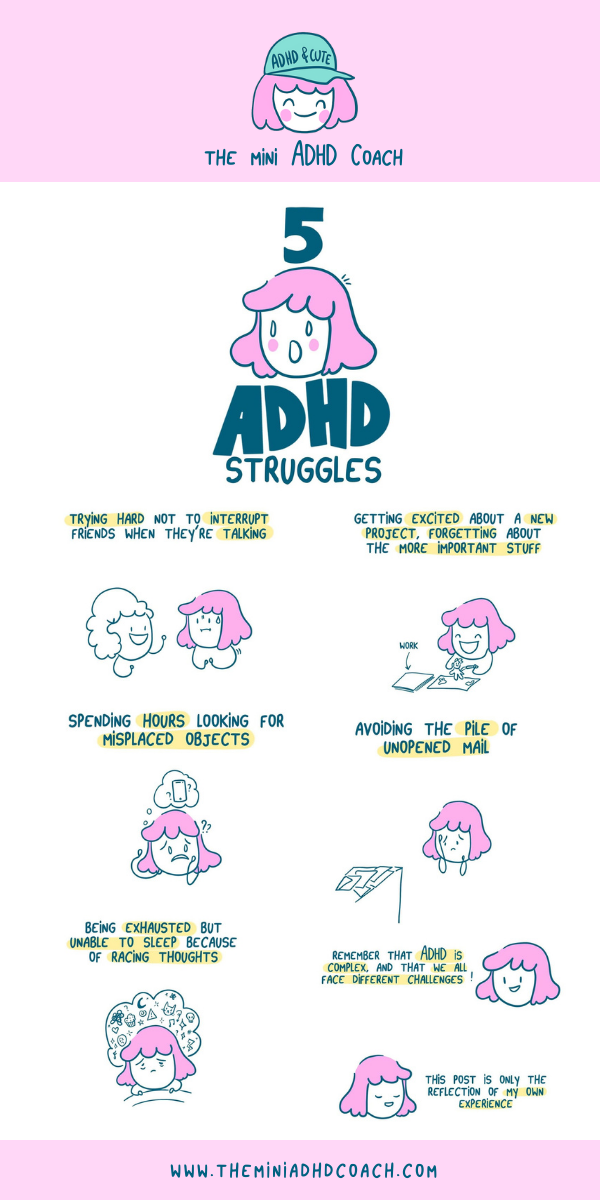5 Adult ADHD Struggles That You Might Experience